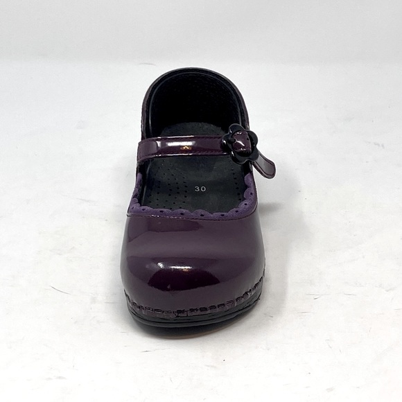 Dansko | Shoes | Dansko Girls Jill Purple Patent Leather Mary Janes ...